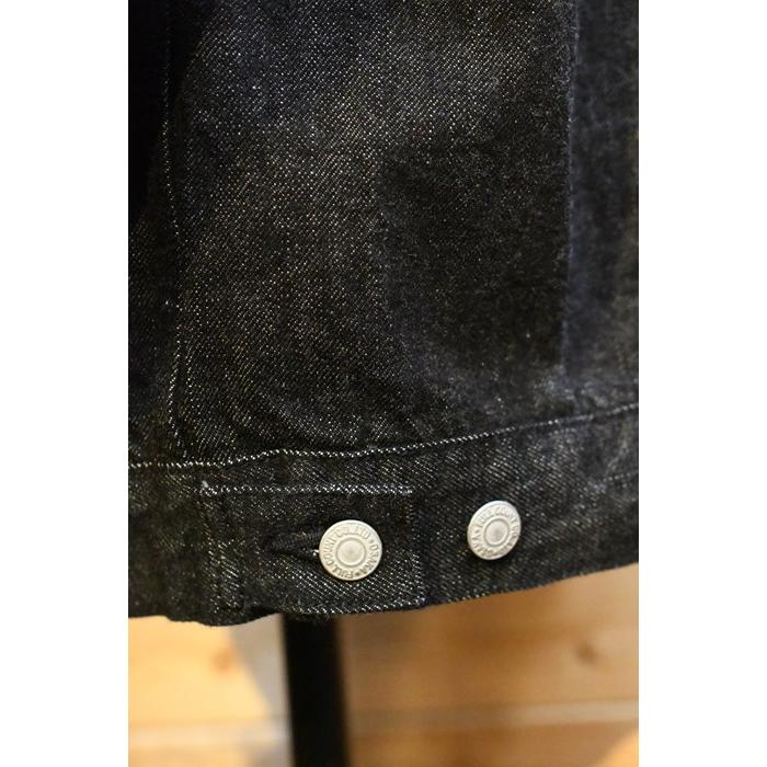 FULLCOUNT フルカウント Gジャン 2102BK Type2 black Denim Jacket セカンドタイプ ブラックデニム ...