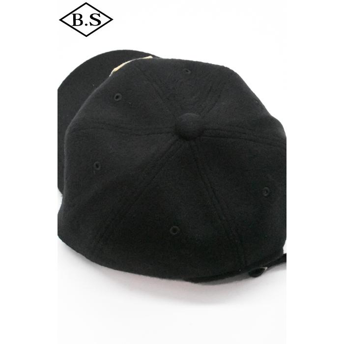 FULLCOUNT フルカウント FULL COUNT キャップ 6843 6 Panel Wool Melton Baseball Cap ...