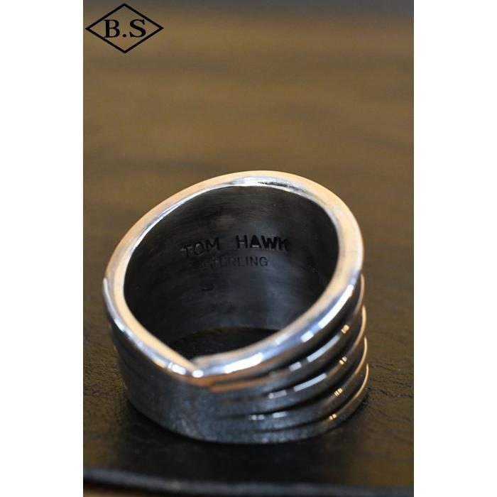 Indian Jewelry インディアンジュエリー ナバホ族 トムホーク TOM HAWK F22-331 リング 20号 ...