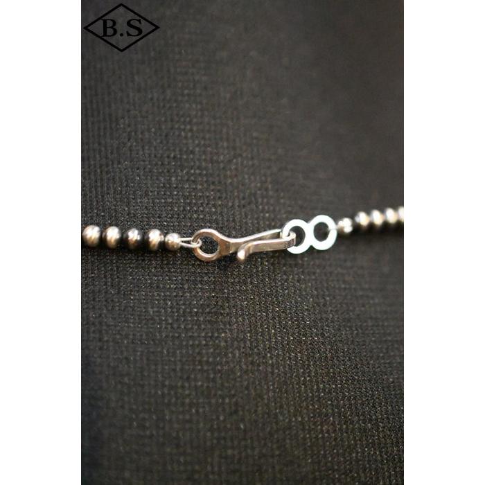 Indian Jewelry インディアンジュエリー FN30 ナバホ族 ナバホパールビーズチェーン 3mm 50cm : BarnStormer2号店 - 通販 - Yahoo!ショッピング