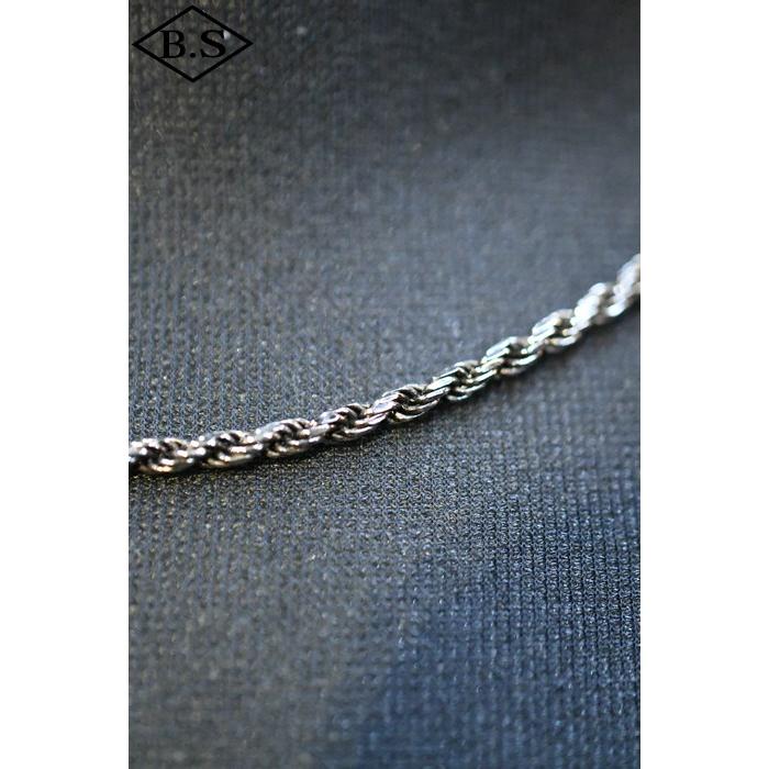 Indian Jewelry シルバーアクセサリー ネックレス FRX60 シルバー925 カットフレンチロープ燻し 55cm : BarnStormer2号店 - 通販 - Yahoo!ショッピング