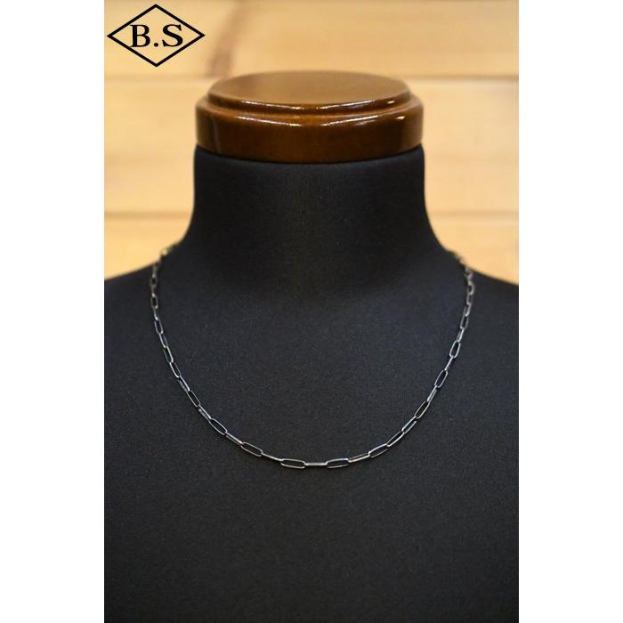 Indian Jewelry シルバーアクセサリー ネックレス NJX125 ナバホチェーン(ハンドメイド) 線径1.25mm 燻し銀925 55cm : BarnStormer2号店 ...