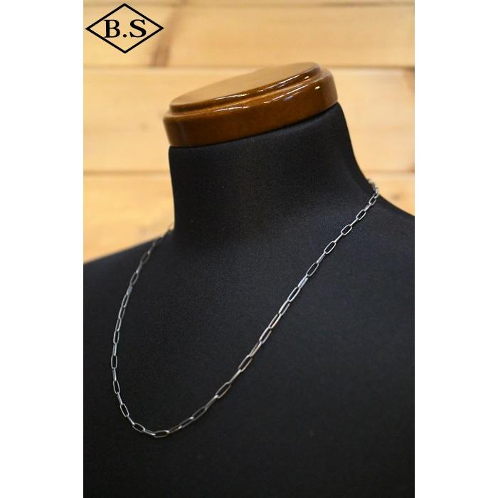 Indian Jewelry シルバーアクセサリー ネックレス NJX125 ナバホチェーン(ハンドメイド) 線径1.25mm 燻し銀925 60cm : BarnStormer2号店 ...