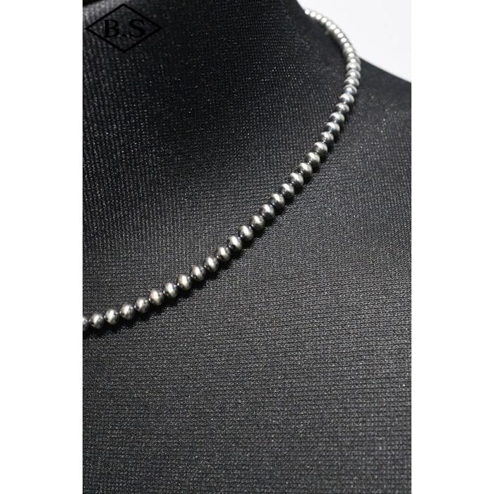 インディアンジュエリー INDIAN JEWELRY 小物 ネックレス F37-001 ナバホパール4mm 45cm : BarnStormer2号店 - 通販 - Yahoo!ショッピング