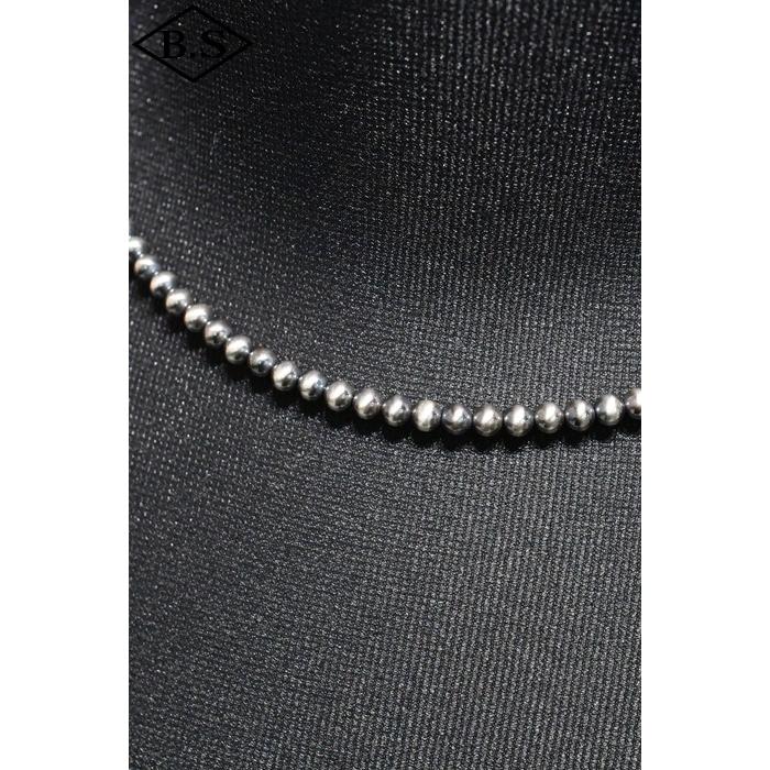 インディアンジュエリー INDIAN JEWELRY 小物 ネックレス F37-001 ナバホパール4mm 45cm : BarnStormer2号店 - 通販 - Yahoo!ショッピング