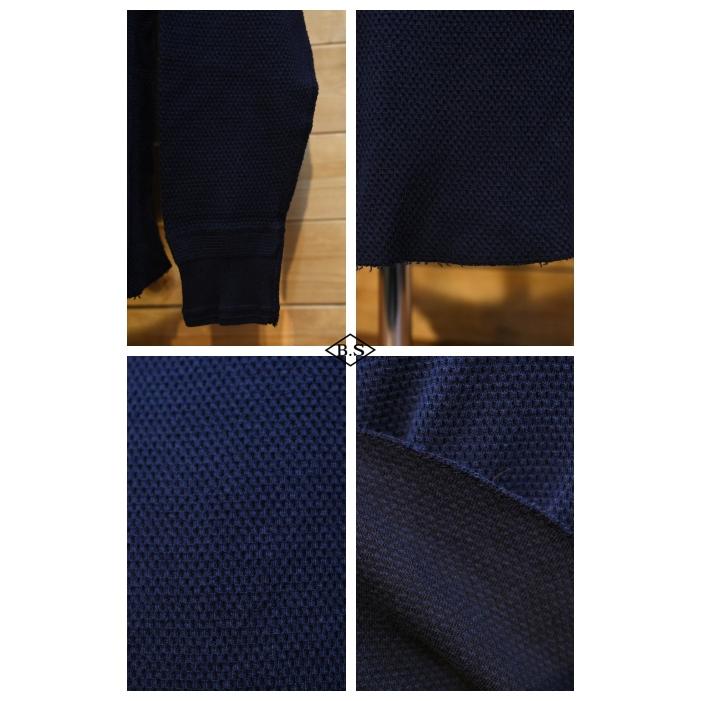 ループアンドウエフト LOOP＆WEFT 長袖Tシャツ LRC1101 DOUBLE FACE HEX HONEYCOMB CREWNECK THERMAL : BarnStormer2号店 ...