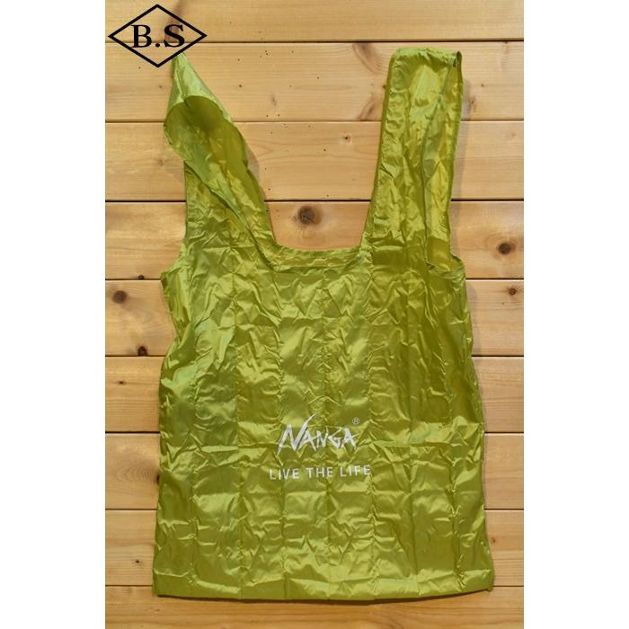 NANGA ナンガ エコバッグ POCKETABLE ECOBAG LIVE THE LIFE ポケッタブルエコバッグ : BarnStormer2号店 - 通販 - Yahoo!ショッピング