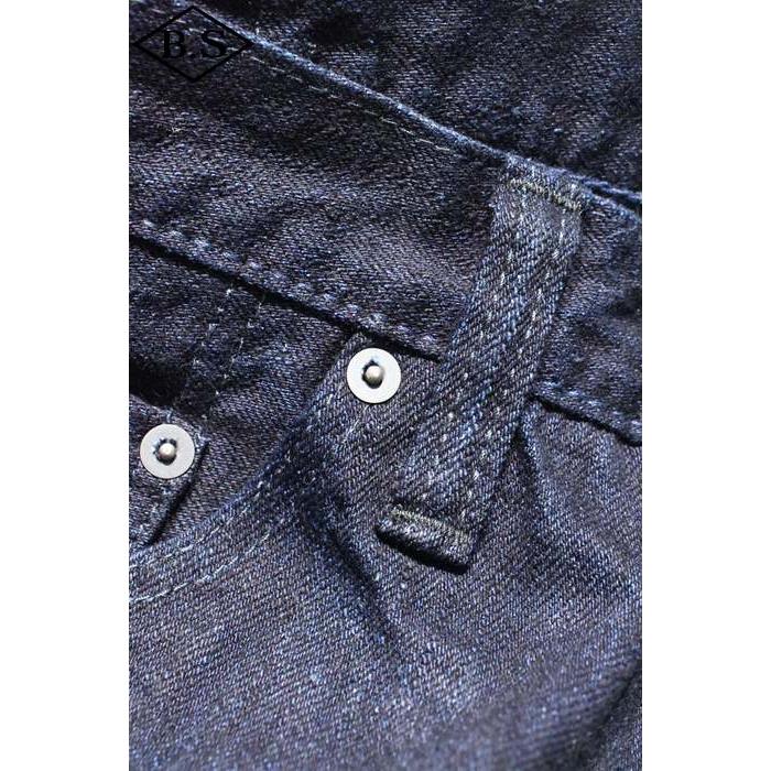 pure blue japan ピュアブルー Pure デニム XX-003-IDBK ストレート インディゴ×ブラック ...