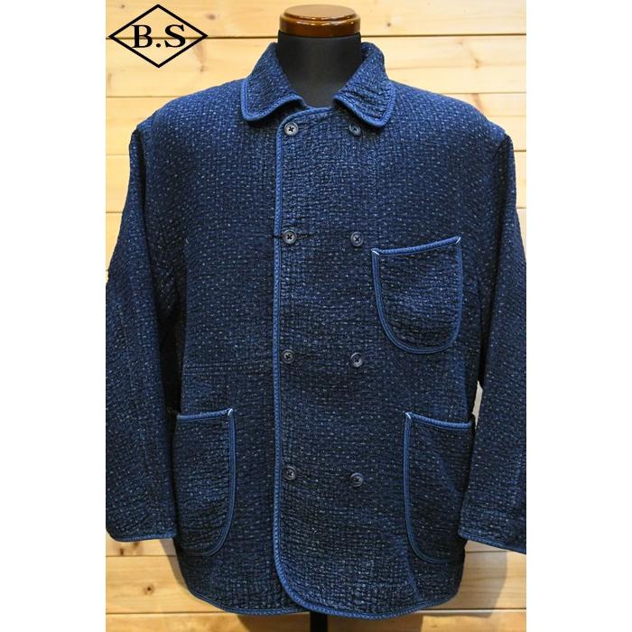 PORTER CLASSIC ポータークラシック アウター PC-059-2602-0040 NEW SASHIKO DOUBLE JACKET BLUE : BarnStormer2号店 ...