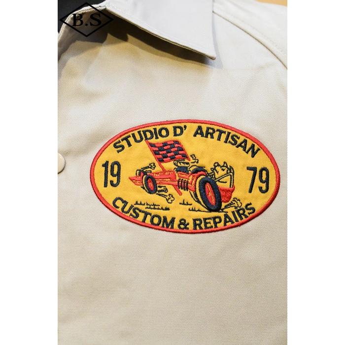 STUDIO D'ARTISAN ステュディオダルチザン D’ARTISAN アウター 4592 コーチジャケット ベージュ : BarnStormer2号店 - 通販 - Yahoo!ショッピング