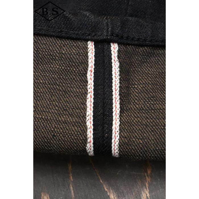 トロフィークロージング TROPHY CLOTHING ジーンズ 1908 W Knee Narrow Blackie Denim ...