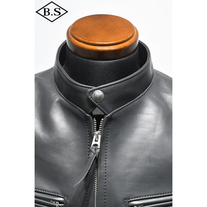 ワイツーレザー レザージャケット Y’2 LEATHER PR-64 VINTAGE HORSE LIGHT SINGLE RIDERS - Spring Edition GRAY 大きい ...