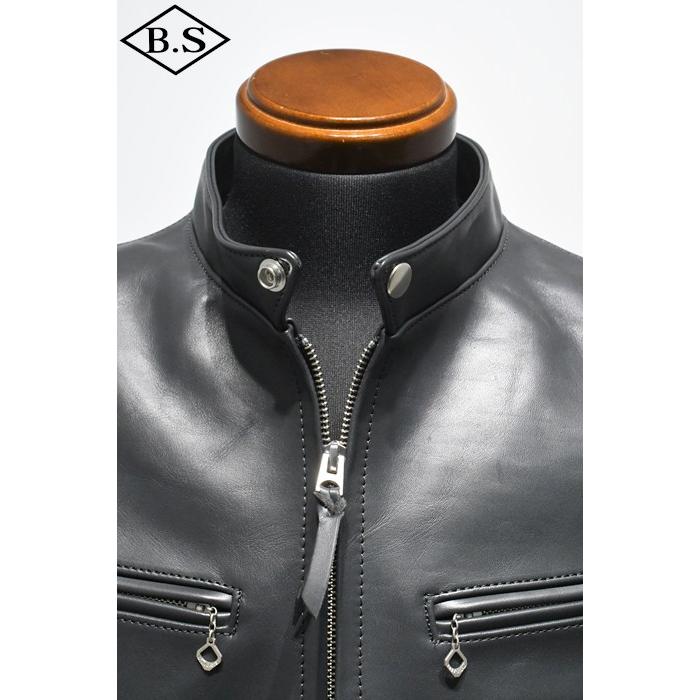 ワイツーレザー レザージャケット Y’2 LEATHER PR-64 VINTAGE HORSE LIGHT SINGLE RIDERS - Spring Edition GRAY 大きい ...