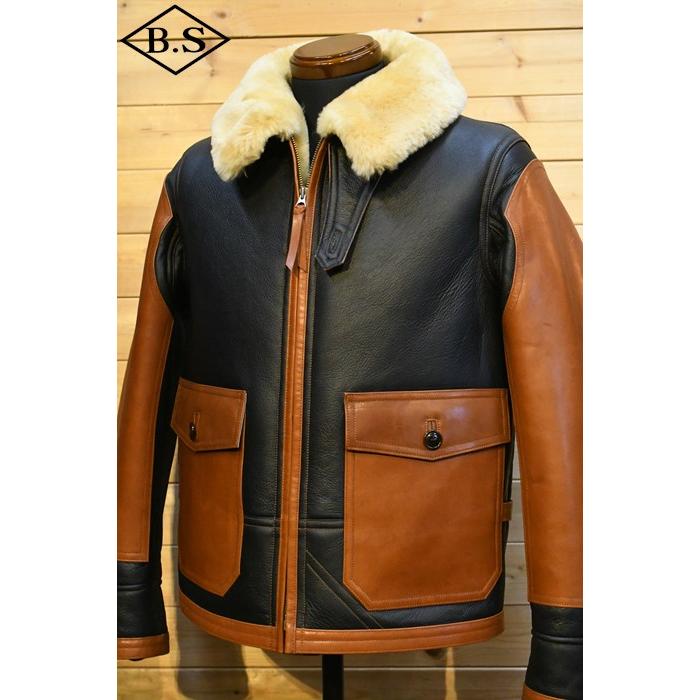 ワイツーレザー Y’2 LEATHER ANJ-4 COLOMER MOUTON D.BROWN : BarnStormer2号店 - 通販 - Yahoo!ショッピング