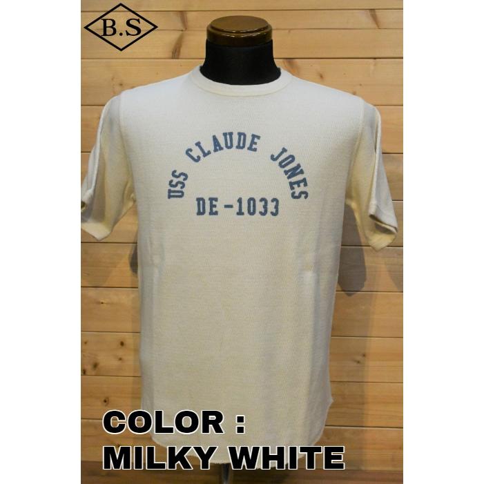 コリンボ Tシャツ COLIMBO ZY-0415 FREMONT COTTON THERMAL TEE S/S "USS CLAUDE ...