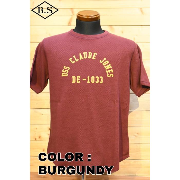 コリンボ Tシャツ COLIMBO ZY-0415 FREMONT COTTON THERMAL TEE S/S "USS CLAUDE ...