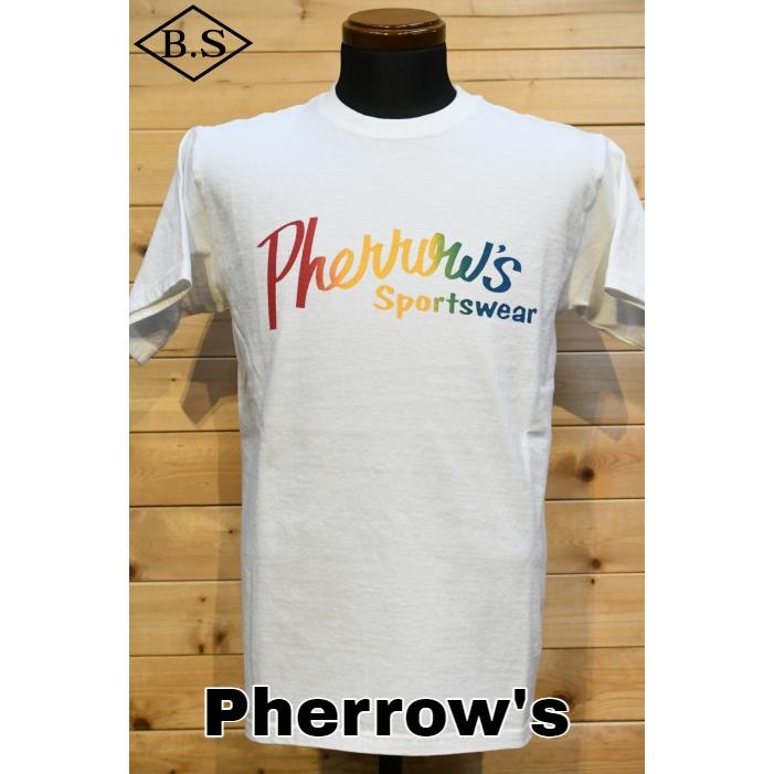 Pherrow's フェローズ PHERROW’S Tシャツ 24S-PT1-G / 24S-PT2-G ロゴプリント グラデーション : BarnStormer2号店 - 通販 ...