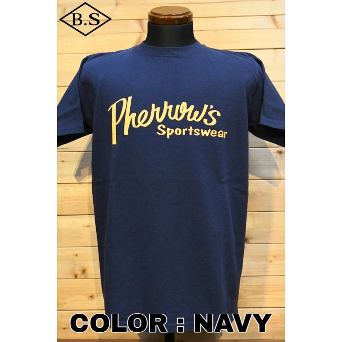 Pherrow's フェローズ PHERROW’S Tシャツ 24S-PT1 Sportswear : BarnStormer2号店 - 通販 - Yahoo!ショッピング