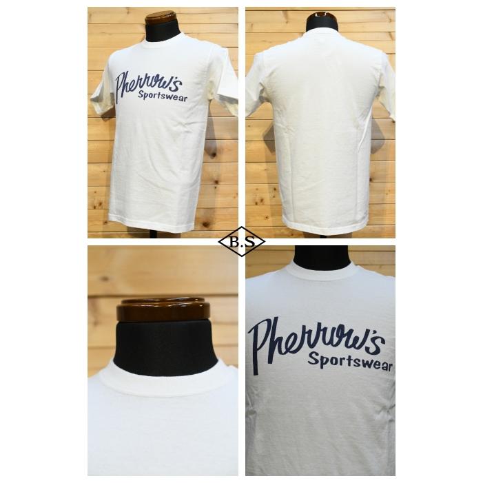 Pherrow's フェローズ PHERROW’S Tシャツ 24S-PT1 Sportswear : BarnStormer2号店 - 通販 - Yahoo!ショッピング