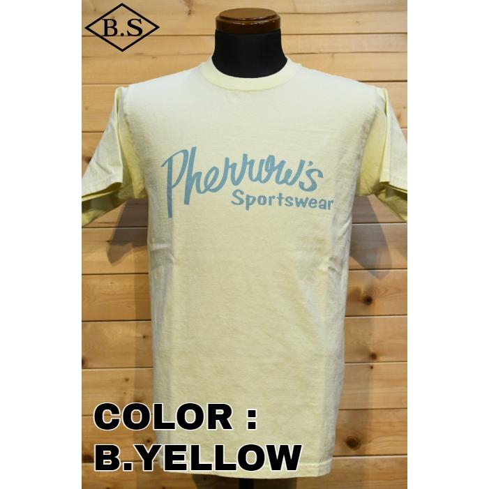 Pherrow's フェローズ PHERROW’S Tシャツ 24S-PT1 Sportswear : BarnStormer2号店 - 通販 - Yahoo!ショッピング