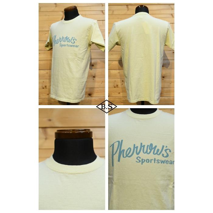 Pherrow's フェローズ PHERROW’S Tシャツ 24S-PT1 Sportswear : BarnStormer2号店 - 通販 - Yahoo!ショッピング