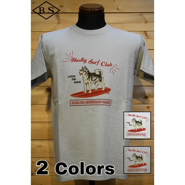 フェローズ PHERROW’S Tシャツ 24S-PT5 プリントTシャツ “Husky Surf Club” : p6193 : BarnStormer2号店 - 通販 - Yahoo!ショッピング