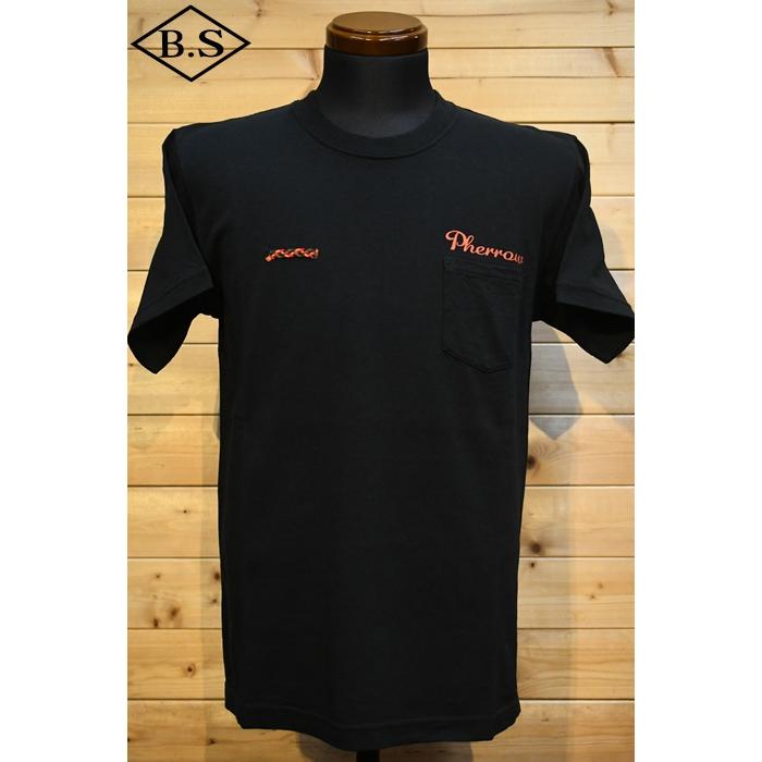 フェローズ PHERROW’S 半袖Tシャツ 24S-PIPT2 メガネ掛け付きポケットTシャツ :p6237:BarnStormer2号店 - 通販 - Yahoo!ショッピング