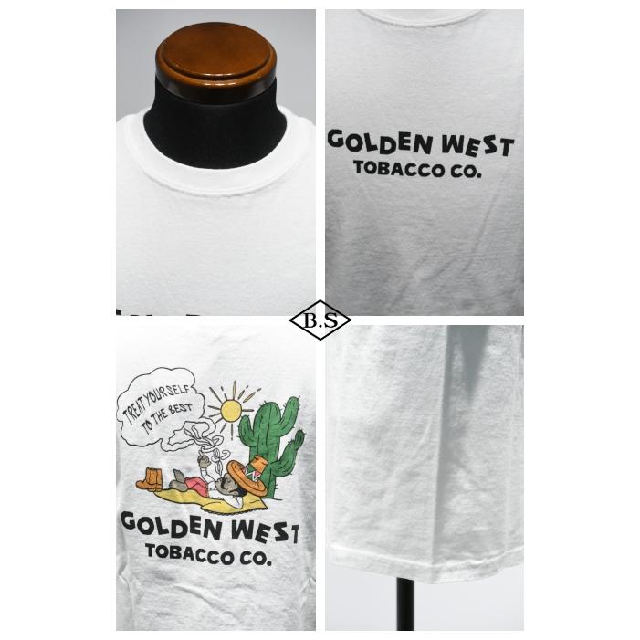 Pherrow's 【期間限定ポイント5%】フェローズ PHERROW’S Tシャツ 25S-PT9 GOLDEN WEST : BarnStormer2号店 - 通販 - Yahoo!ショッピング