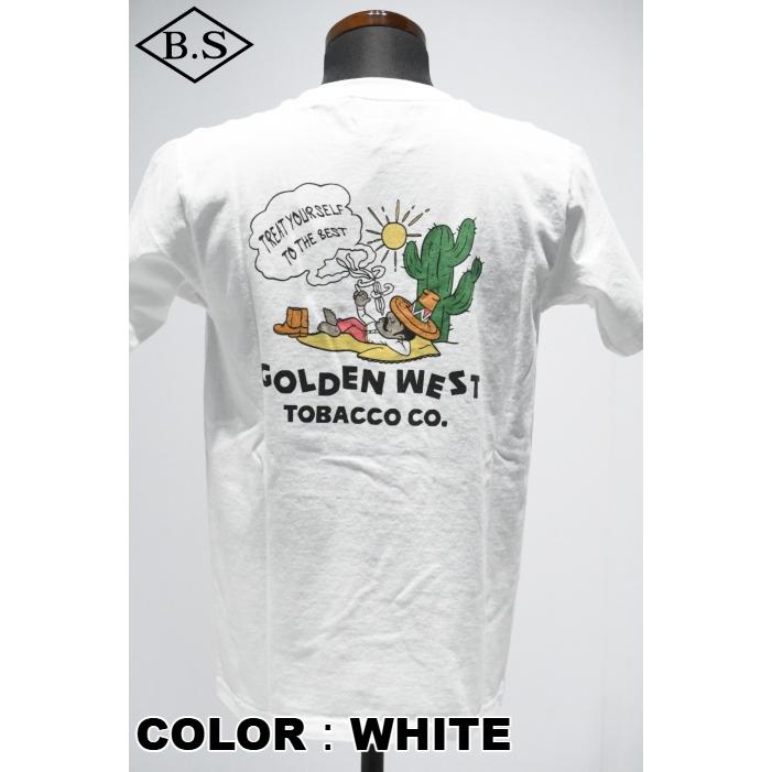 Pherrow's 【期間限定ポイント5%】フェローズ PHERROW’S Tシャツ 25S-PT9 GOLDEN WEST : BarnStormer2号店 - 通販 - Yahoo!ショッピング