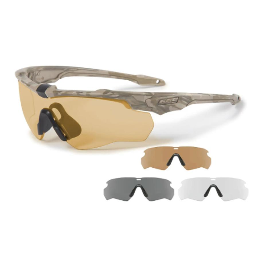 ESS CROSSBLADE SPIN CAMO BONE 3 LENS (陸上自衛隊/迷彩/装備品/サングラス/ゴーグル/小物/マルチカモ ...