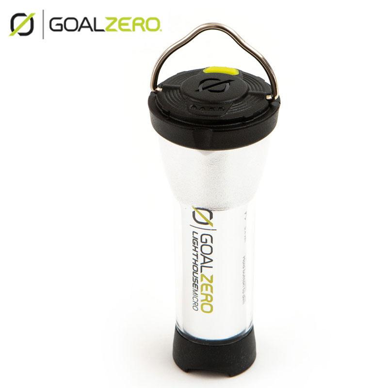 GOAL ZERO（ゴールゼロ） LEDランタン ライトハウス マイクロ USB充電式ランタン コンパクト 耐水 防滴 32006 : バロネスアウトドア - 通販 - Yahoo!ショッピング
