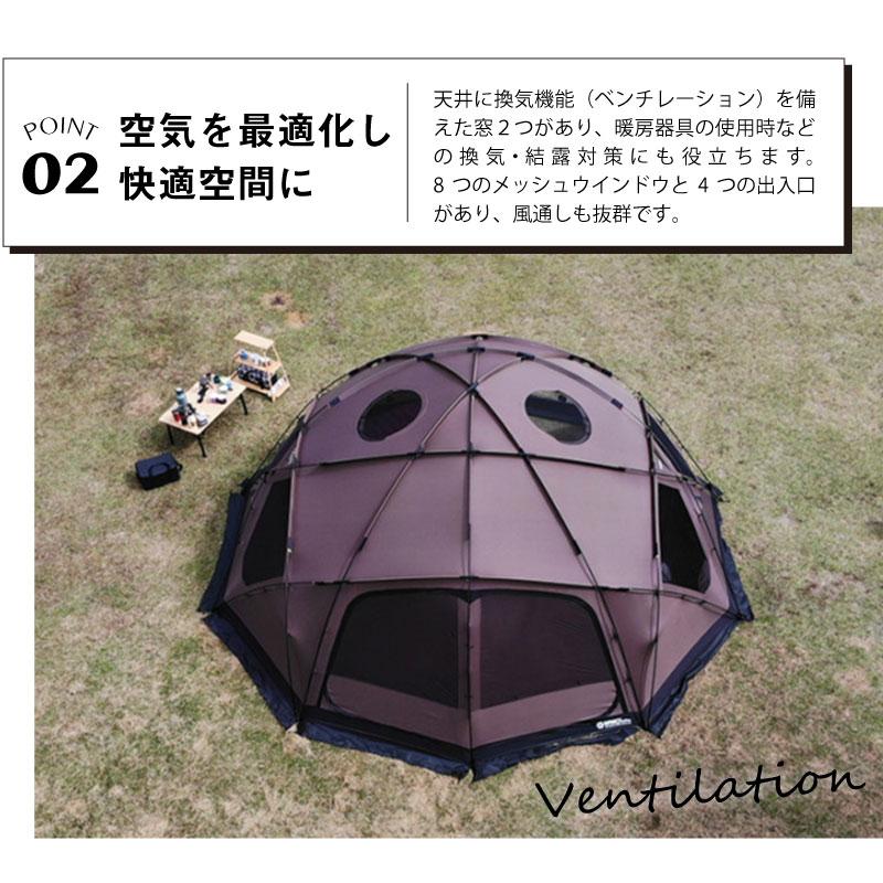 W!WO 正規販売 WIWO ウィーオ YAKDOME550 Black ヤクドーム550 ブラック テント : バロネスアウトドア - 通販 - Yahoo!ショッピング