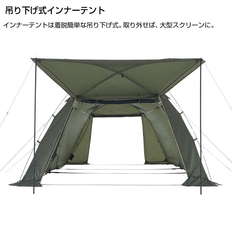 neos（LOGOS） LOGOS ロゴス neos PANEL スクリーンドゥーブル L-BD テント 2ルーム アウトドア バーベキュー キャンプ 71201033 : バロネスアウトドア ...