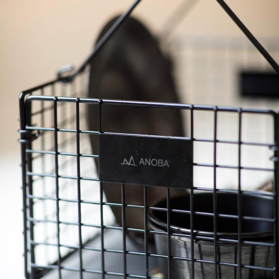 ANOBA アノバ フォールディングワイヤーバスケット S カゴ 運搬 : バロネスアウトドア - 通販 - Yahoo!ショッピング