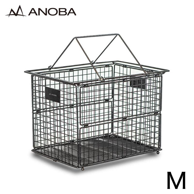 ANOBA アノバ フォールディングワイヤーバスケット M カゴ 運搬 : バロネスアウトドア - 通販 - Yahoo!ショッピング