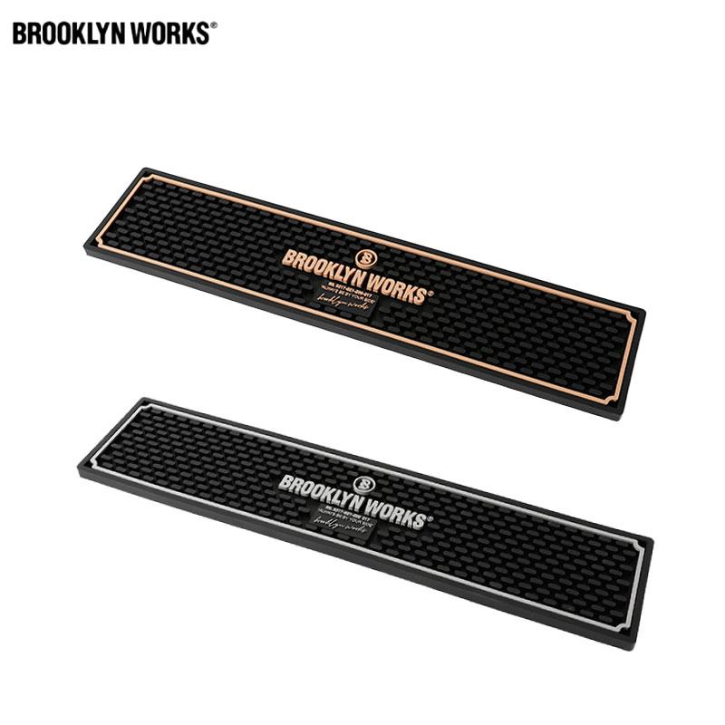 BROOKLYN WORKS ブルックリンワークス BAR MAT SMALL バーマット スモール TAN GRAY : バロネスアウトドア ...