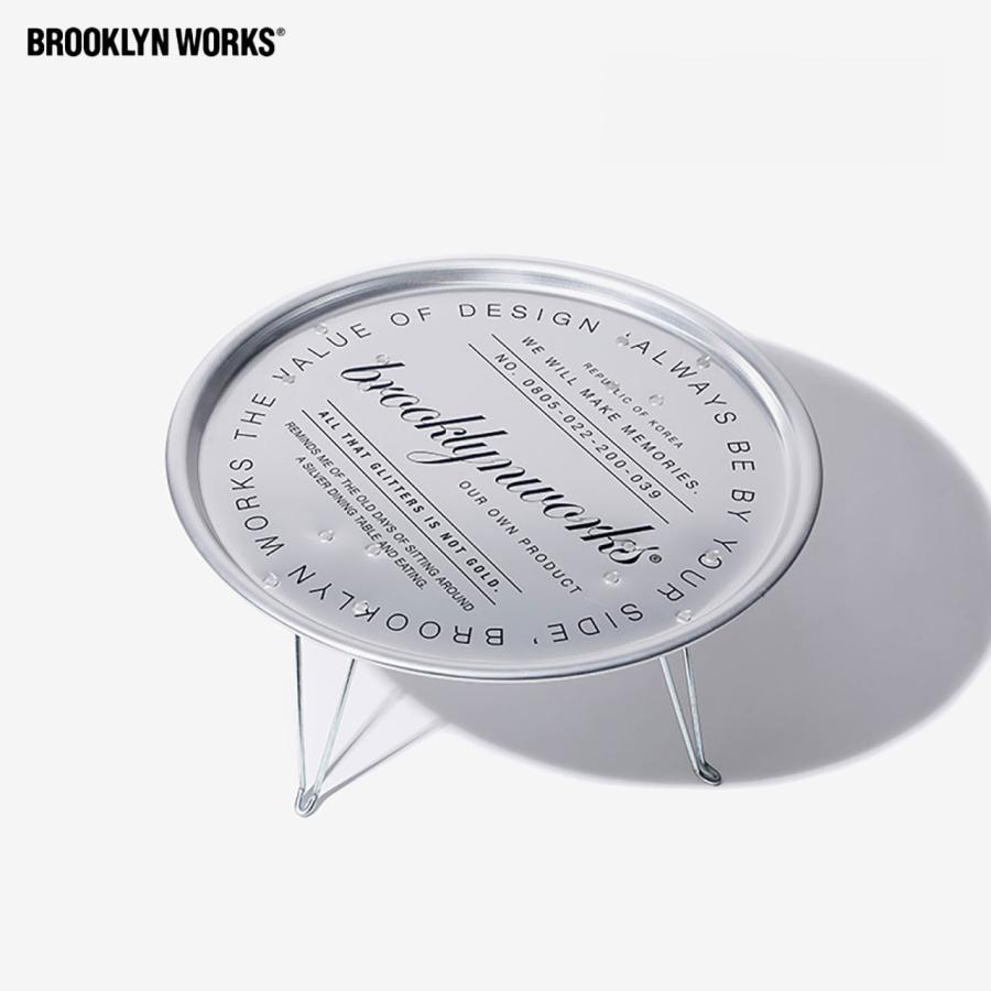 BROOKLYN WORKS ブルックリンワークス RETRO TABLE レトロテーブル アルミ : バロネスアウトドア - 通販 ...