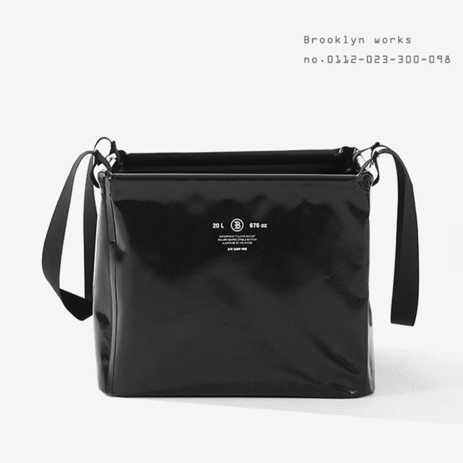 BROOKLYN WORKS ブルックリンワークス SQUARE WATERPROOF スクエア型防水バック 自立 : バロネスアウトドア ...