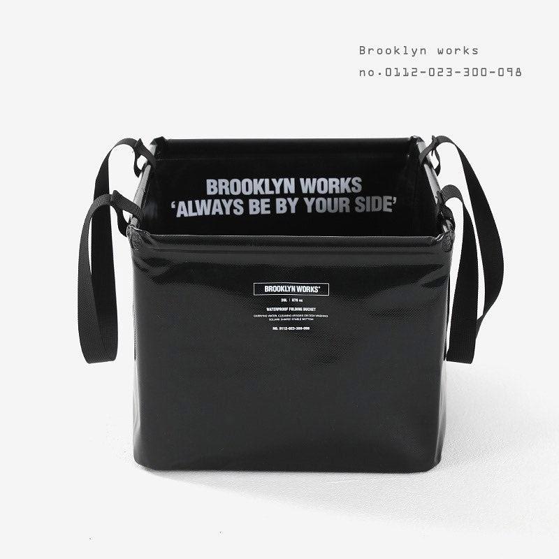 BROOKLYN WORKS ブルックリンワークス SQUARE WATERPROOF スクエア型防水バック 自立 : バロネスアウトドア ...