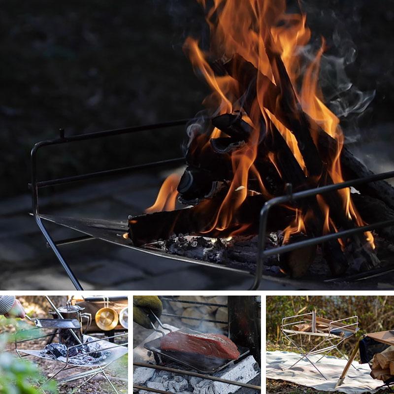 Hang Out（アウトドア） Out ハングアウト Flame Pit フレイムピット・焚火台 アウトドア キャンプ fp-350 ...