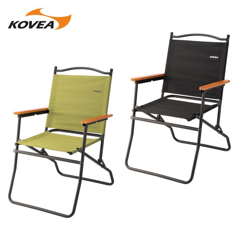 KOVEA 正規販売 コベア WOOD Field Captain Chair L フィールドキャプテンチェア L 選べる2色 グリーン ...