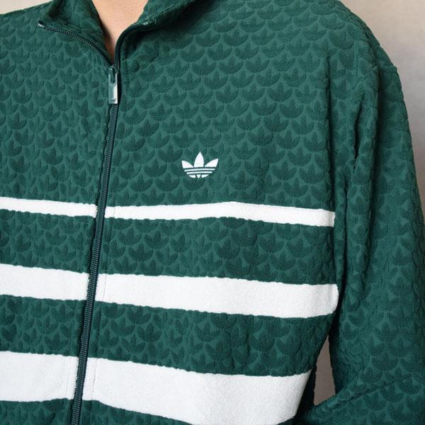 メンズ adidasアディダス オリジナルス モノグラム トラックトップ トラックジャケット ジャージ パイル KQR47 JD0696 ...