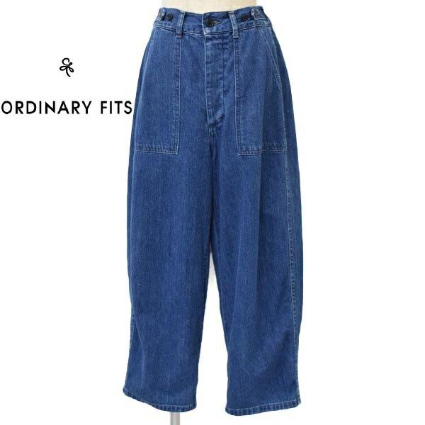 レディース ORDINARY FITS オーディナリーフィッツ ワイドパンツ ユーズドウォッシュ ベイカーパンツ ワークパンツ OF-P045USED : BAS-2ND - 通販 ...