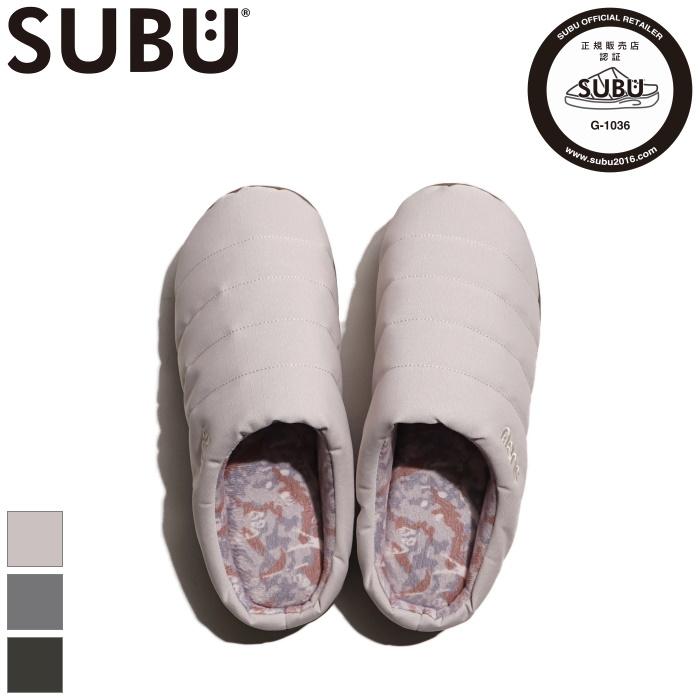 スブ SUBU ユニセックス ナンネン フィールド 難燃 秋冬サンダル ダウンサンダル ルームシューズ スリッポン スリッパ 靴 キャンプ ...