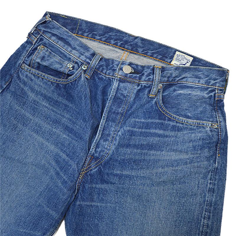メンズ/ orSlow【オアスロウ】01-1050-84 105 STANDARD 2YEAR WASH【正規取扱】2024春夏 : BIG ...