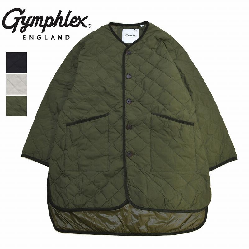 ジムフレックス Gymphlex/アウター/ナイロン キルト ダウン カラーレス コート/GY-A0056 NYM/レディース【正規取扱】 : gya0056-24w-4905 : BIG ...