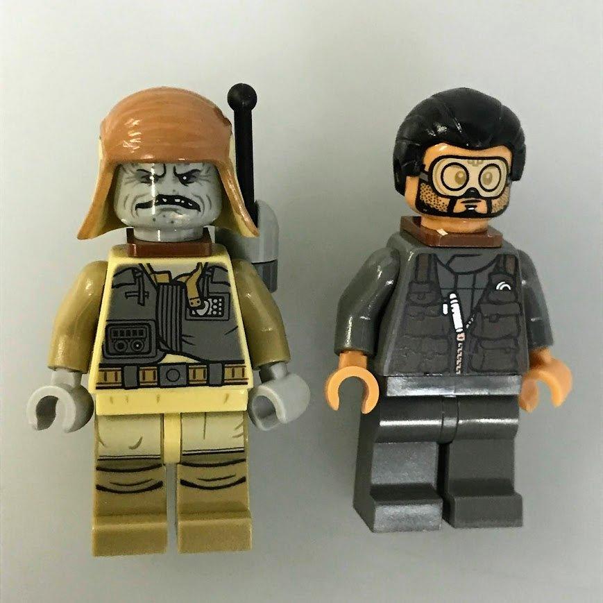 正規品 中古 LEGO レゴ スターウォーズ ミニフィグ 4個 おまけ付き まとめ売り CP-266 ※STARWARS デストルーパー ボーディー・ルック パオ 75156 361 : 幼児 ...