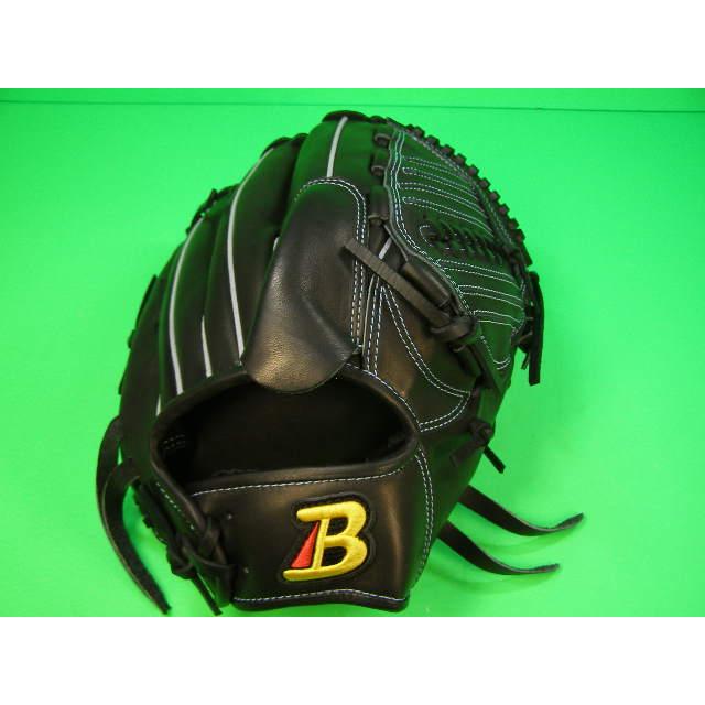 BELGARD（ベルガード） 型付け無料 硬式用 投手用 右投げ用 ブラック×ライトブルー糸 高校野球対応カラー 学生野球 ピッチャー用 硬式 ...