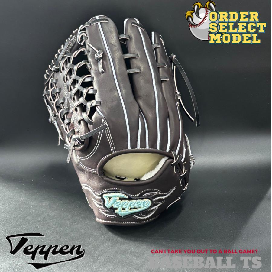 Teppen てっぺん 硬式外野手用グラブ オーダーセレクト TTY型 Bブラウン 左投げ 高校野球 日本製 : ベースボールTS ヤフー店 - 通販 - Yahoo!ショッピング