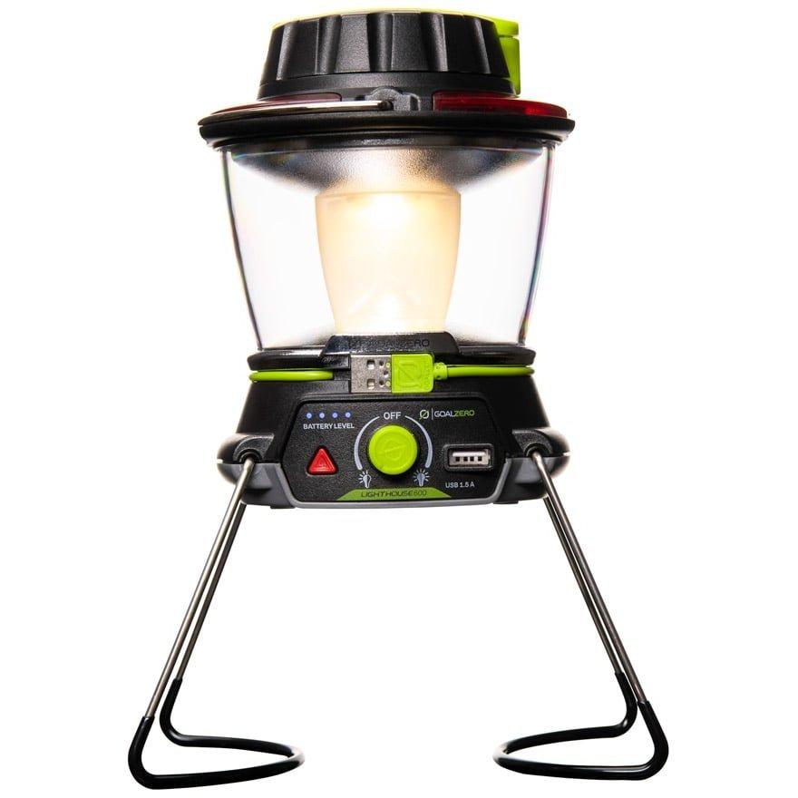 GOAL ZERO ゴールゼロ ライトハウス 600 (32010) ／ LEDランタン 600ルーメン キャンプ 登山 USB充電式 リチウムイオン電池内蔵 : アウトドアショップベース ...